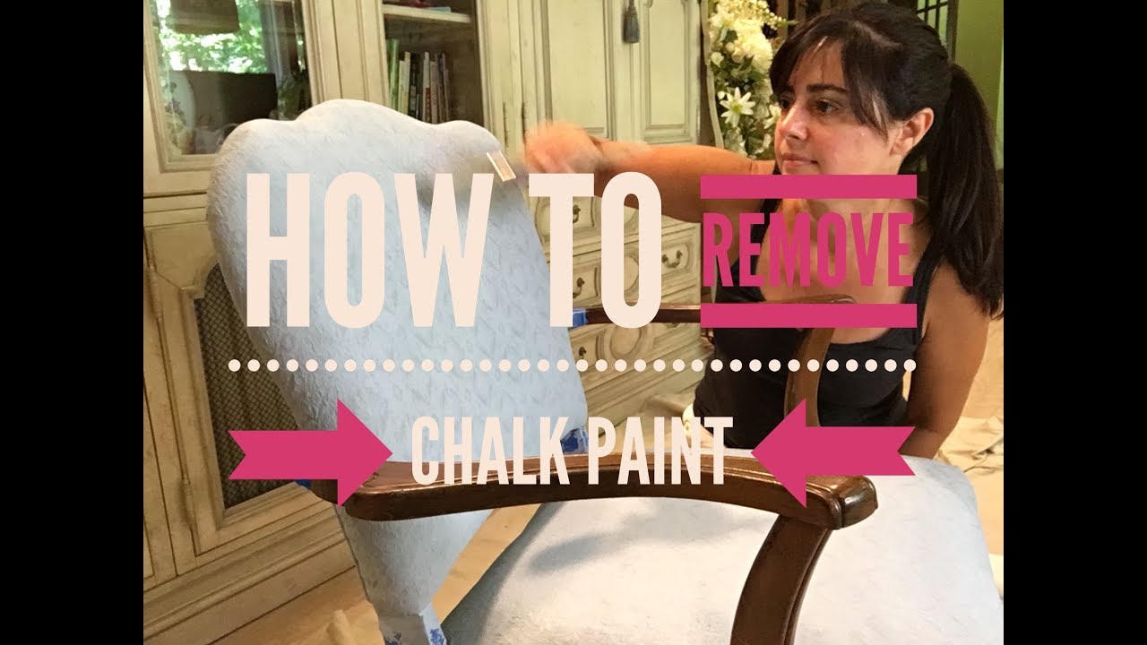 How To Remove Chalk Paint From Clothes
