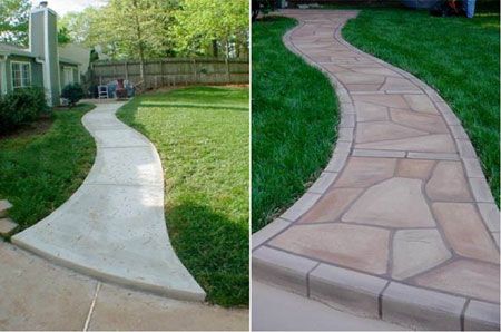 How To Paint Concrete Sidewalks