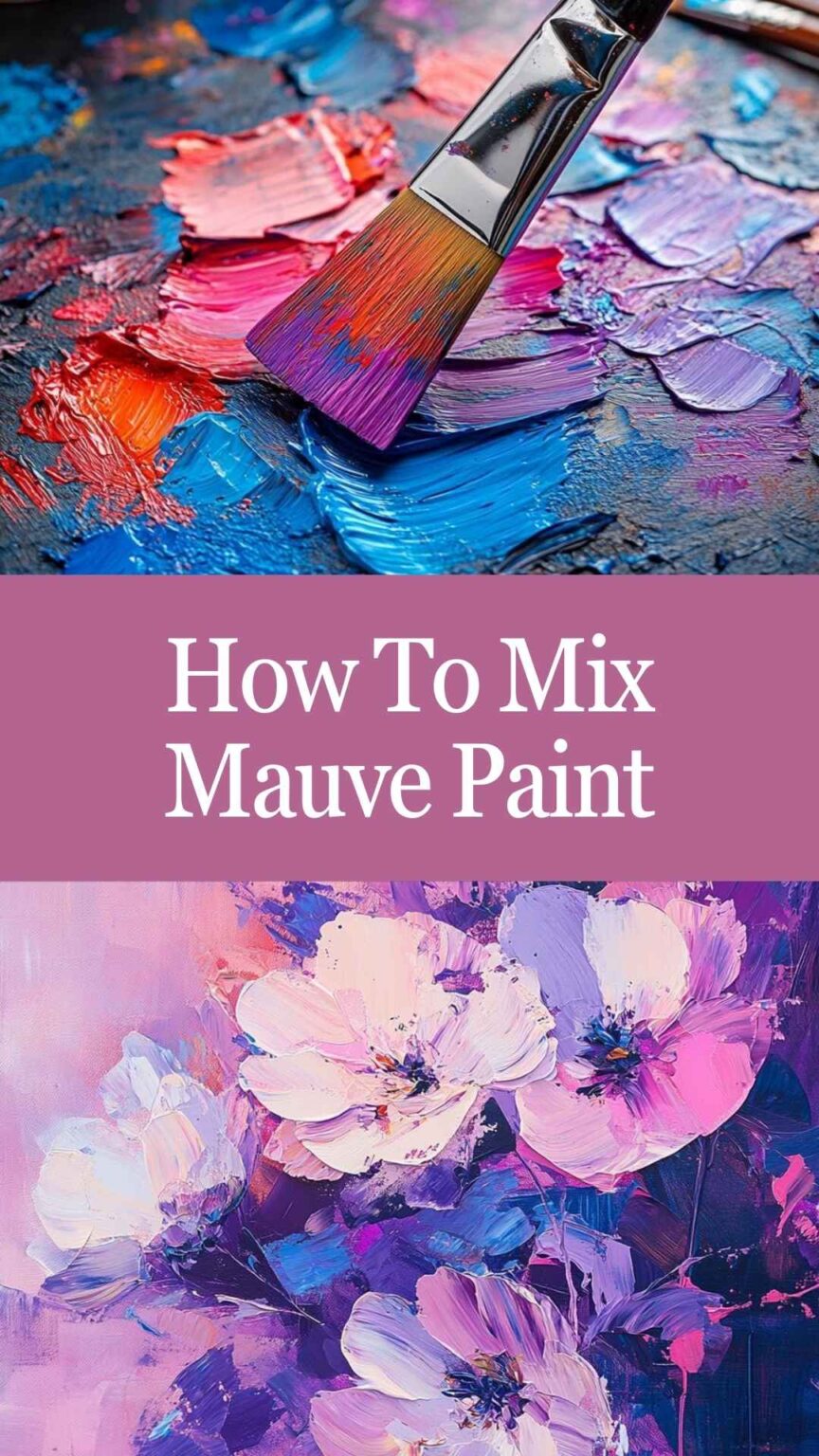 How To Mix Mauve Paint: A Simple Guide for Perfecting This Beautiful Hue