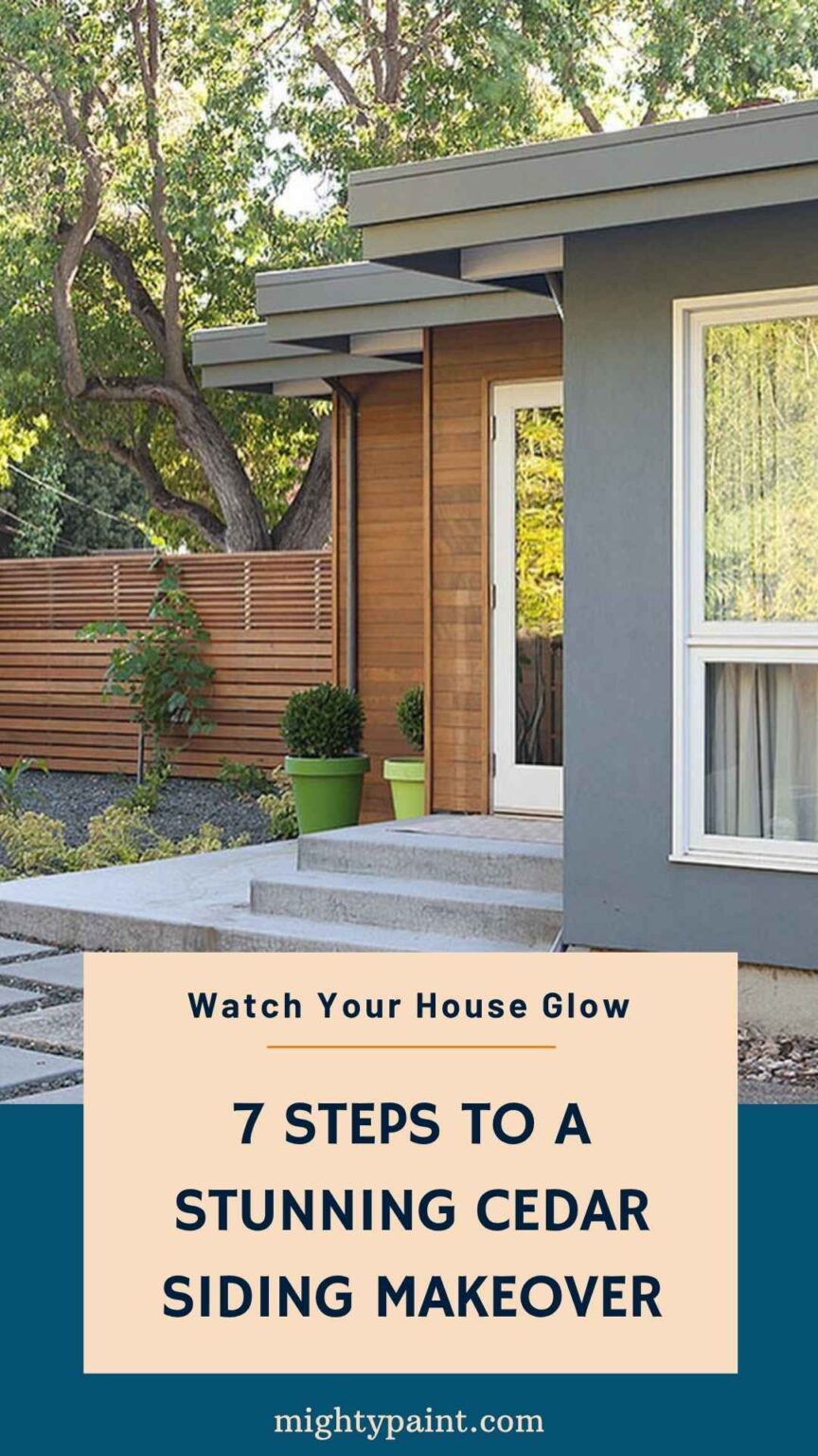 How to Paint Cedar Siding on a House (Prep, Prime & Finish in 7 Steps)