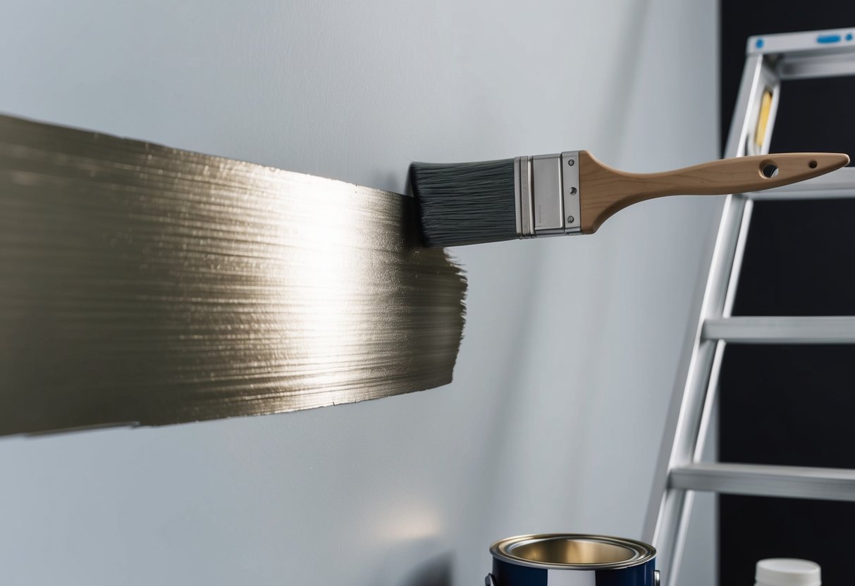 How To Paint A Wall With Metallic Paint: Easy Steps for a Shimmering Finish