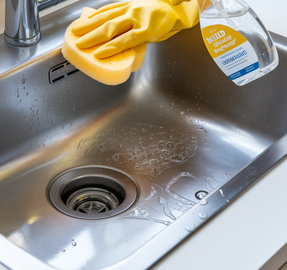 How to Paint a Kitchen Sink