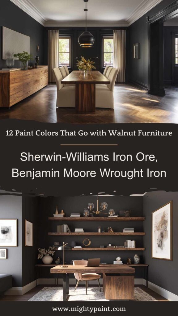 12 Stunning Paint Colors That Go Beautifully with Walnut Furniture