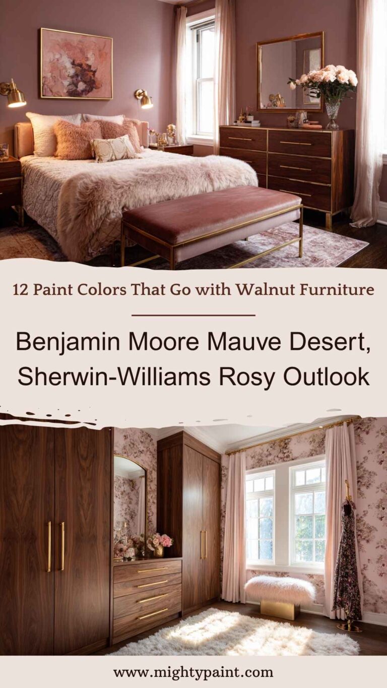 12 Stunning Paint Colors That Go Beautifully with Walnut Furniture