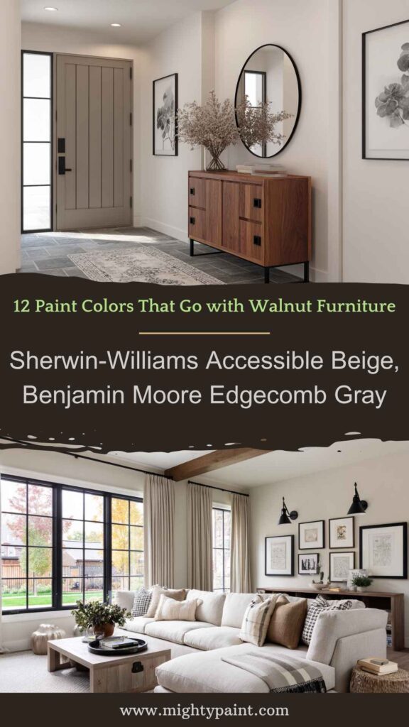 12 Stunning Paint Colors That Go Beautifully with Walnut Furniture