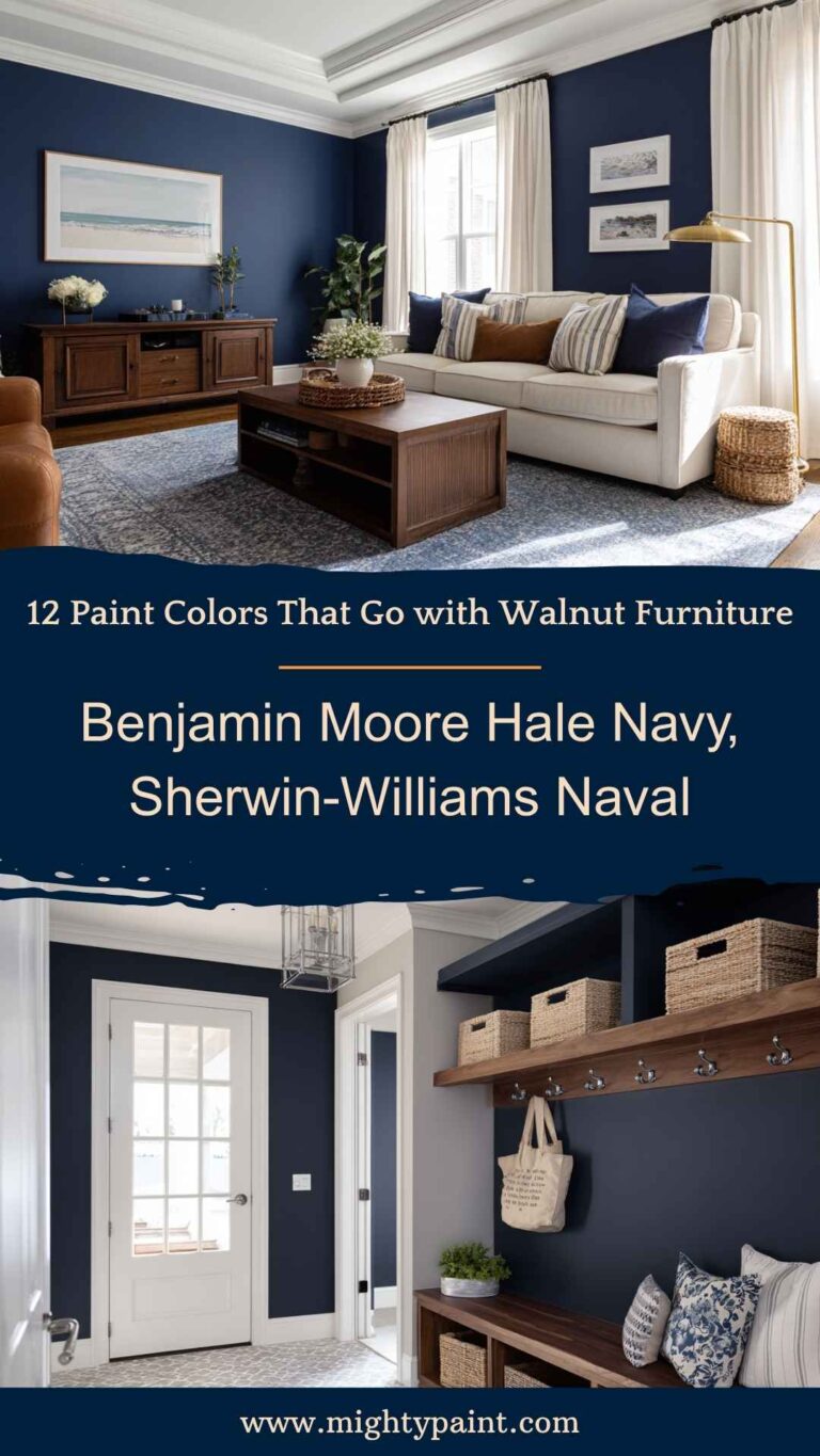 12 Stunning Paint Colors That Go Beautifully with Walnut Furniture