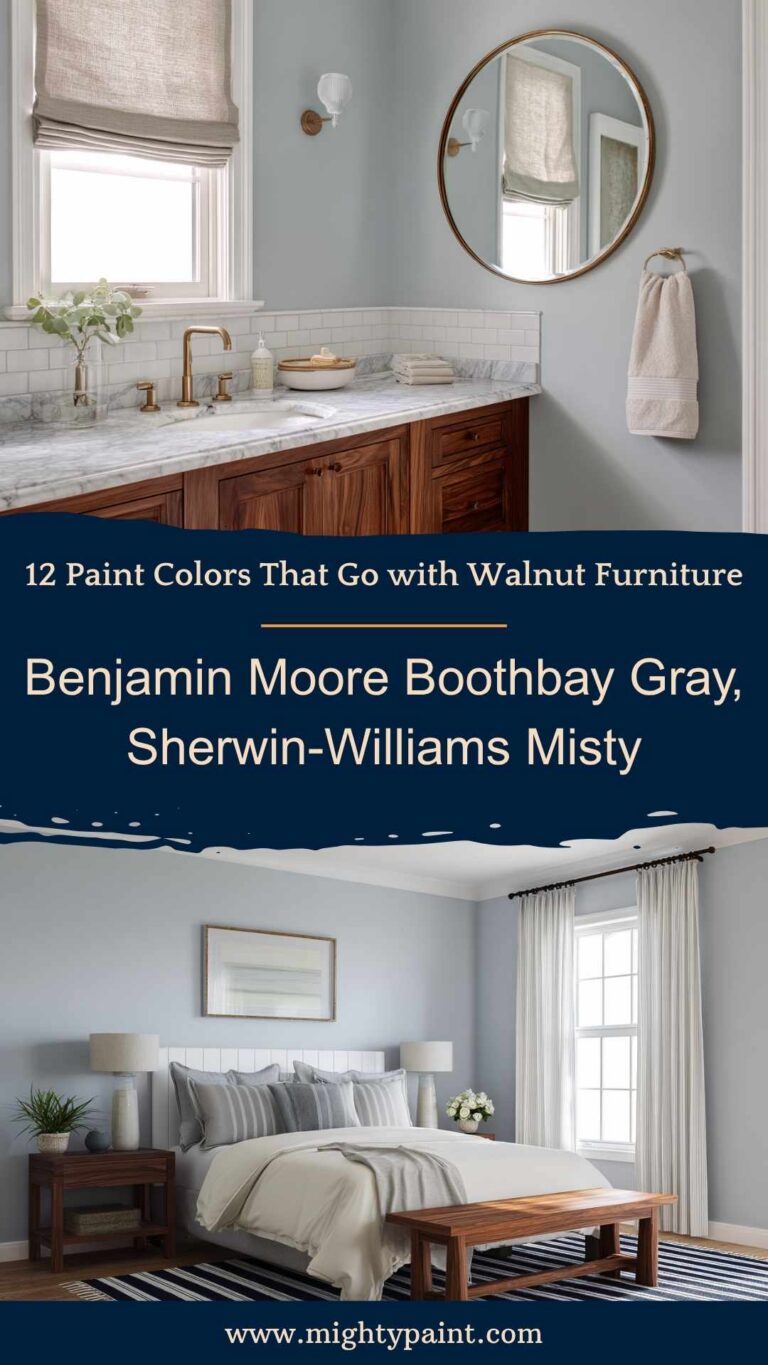 12 Stunning Paint Colors That Go Beautifully with Walnut Furniture
