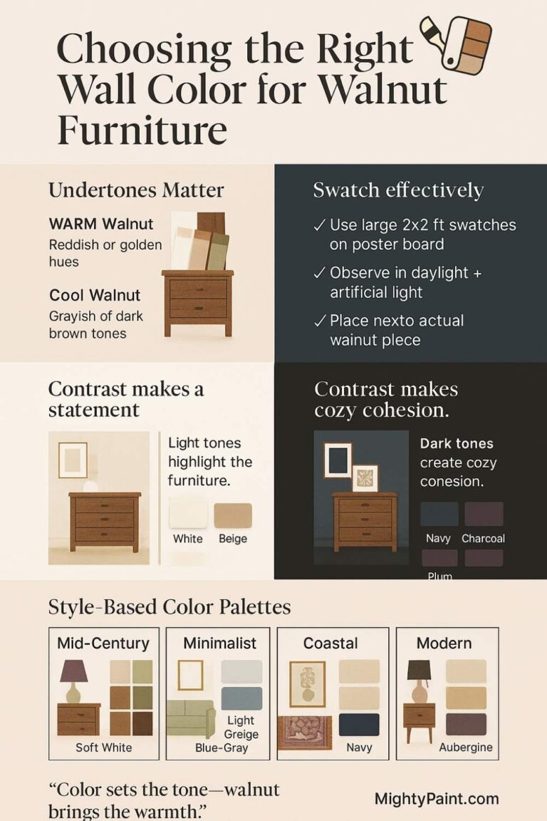 12 Stunning Paint Colors That Go Beautifully with Walnut Furniture