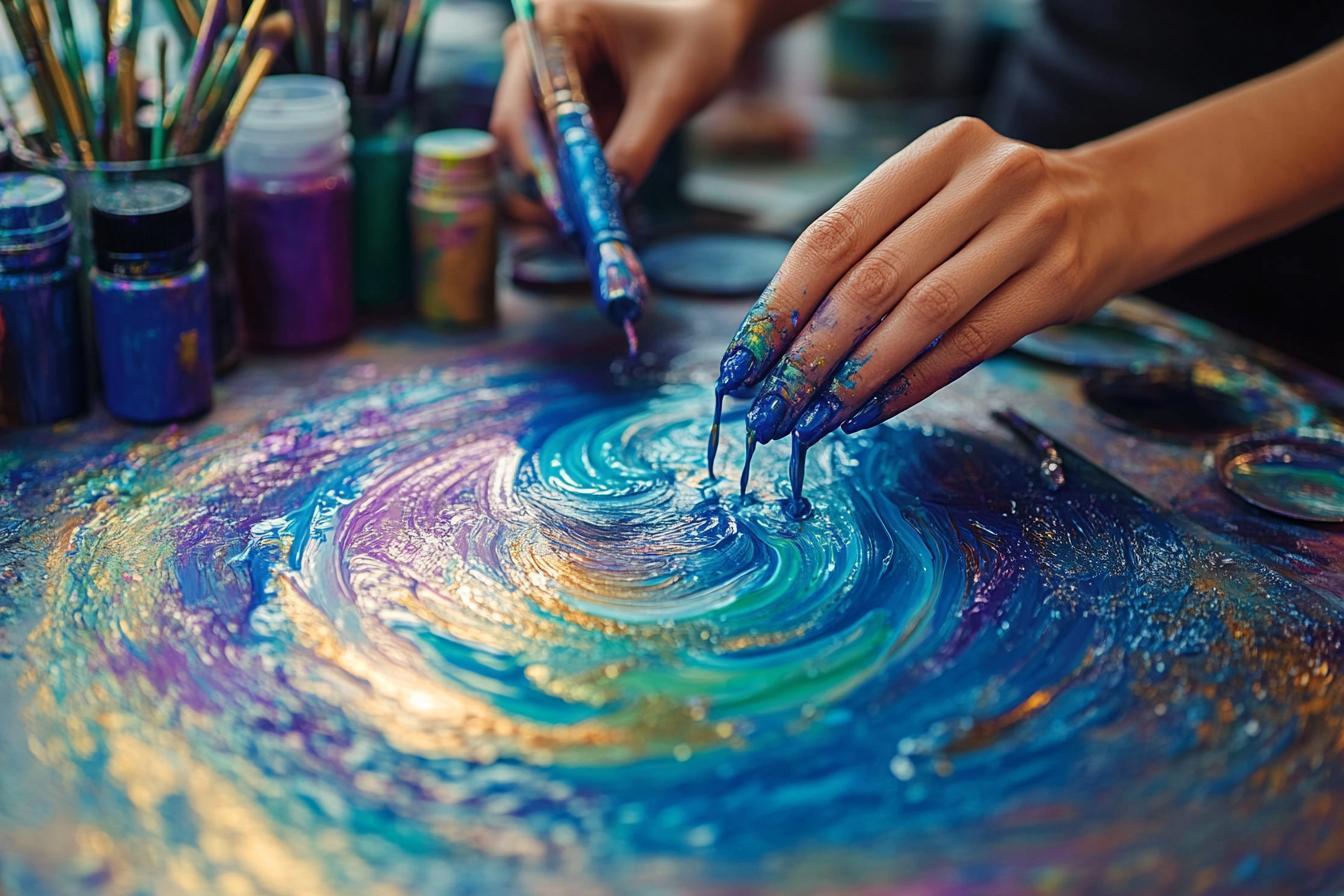 How to Make Oil Slick Paint: A Step-by-Step Guide