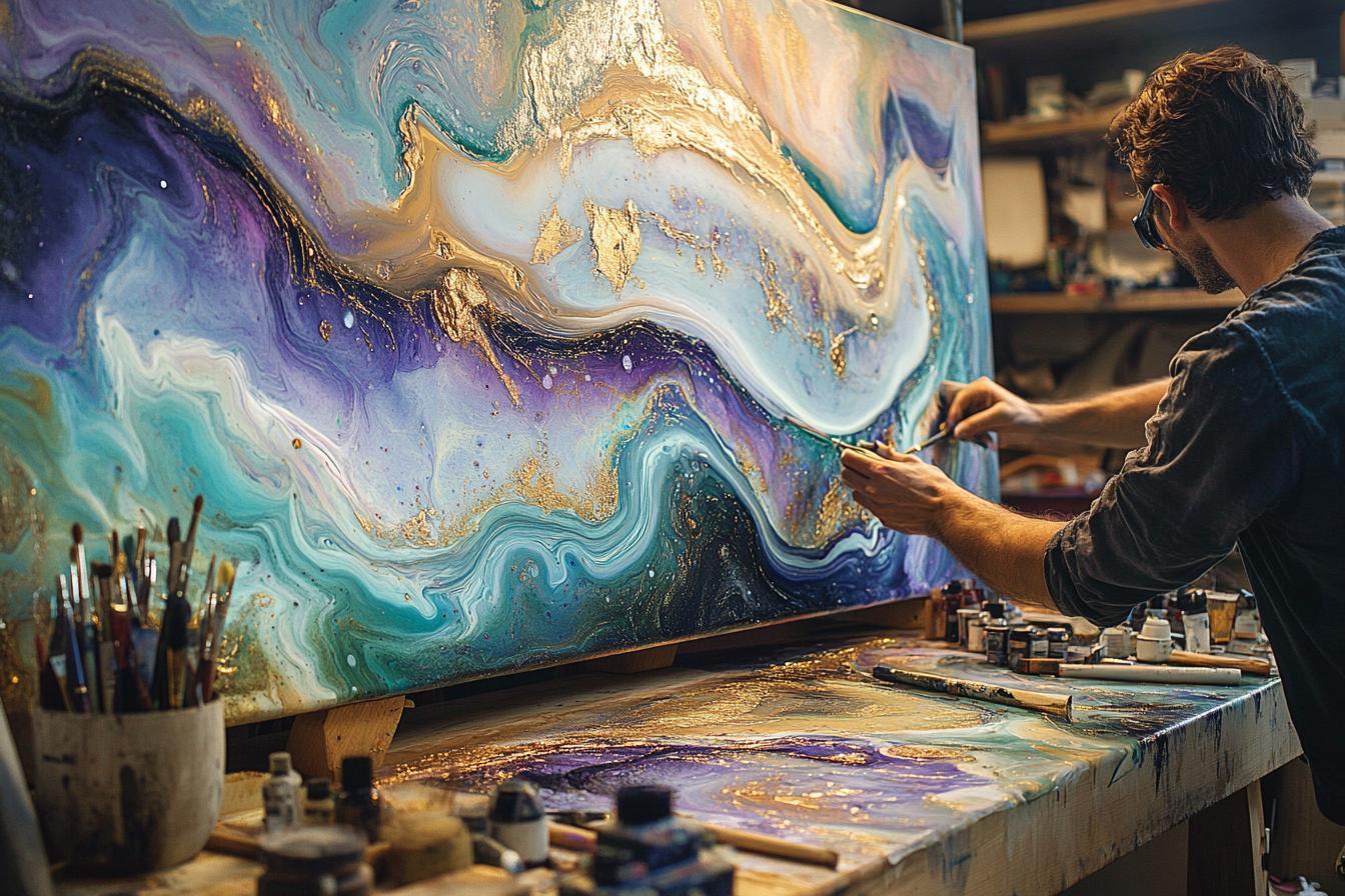 How to Make Oil Slick Paint: A Step-by-Step Guide