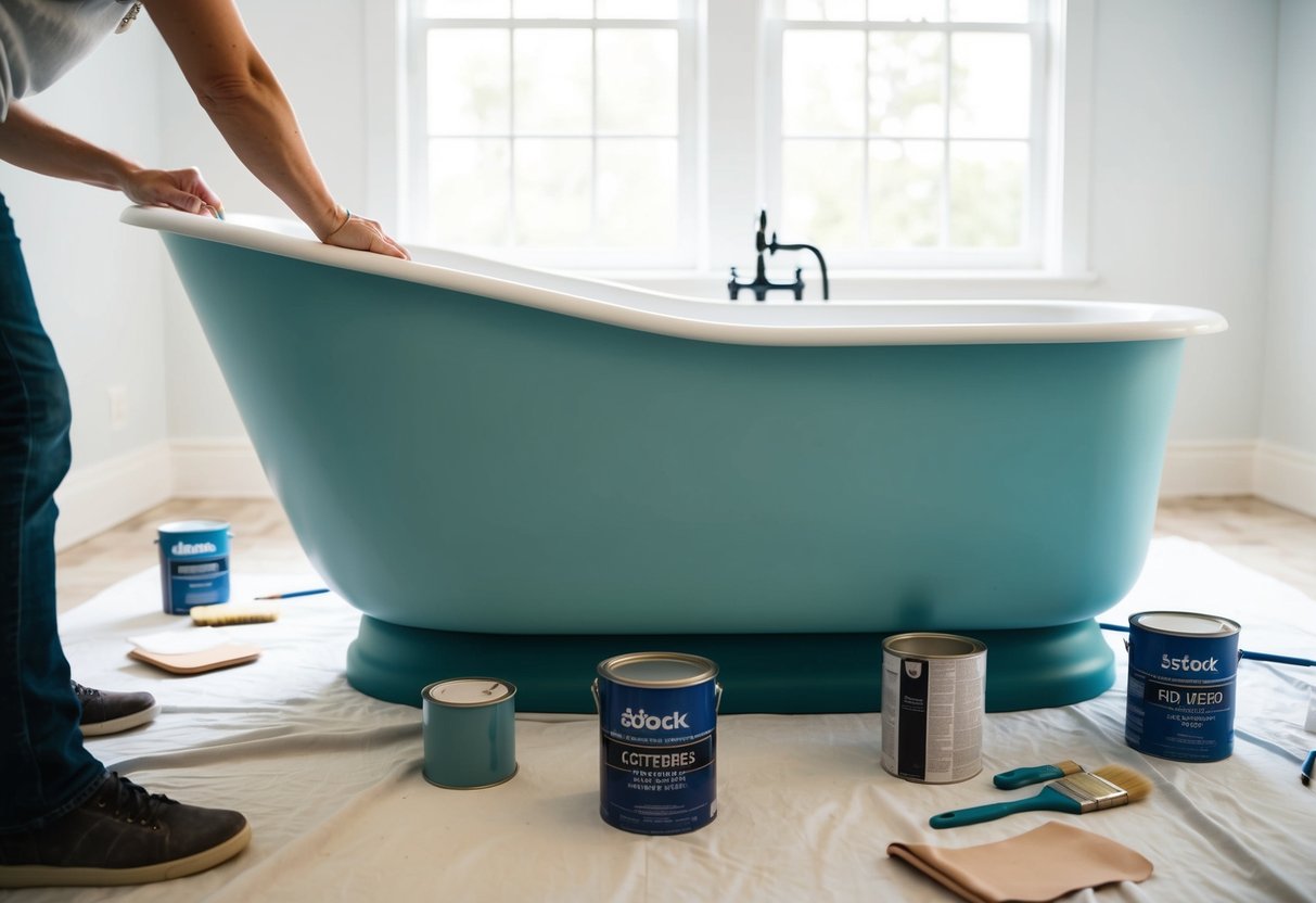 How to Paint a Fiberglass Bathtub for a Fresh New Look