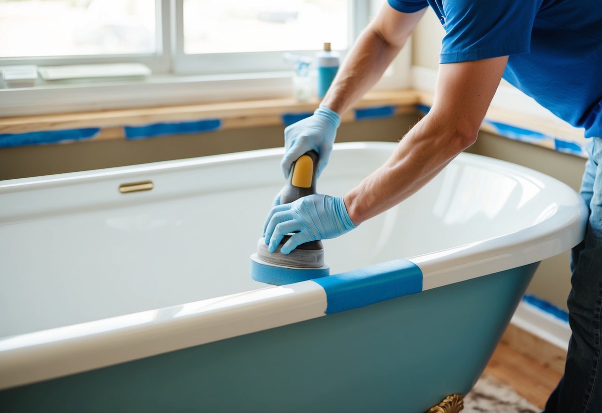 How to Paint a Fiberglass Bathtub for a Fresh New Look