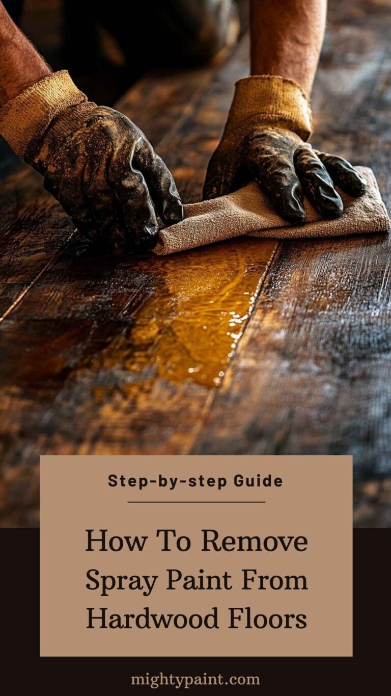 Removing Paint From Hardwood Floors