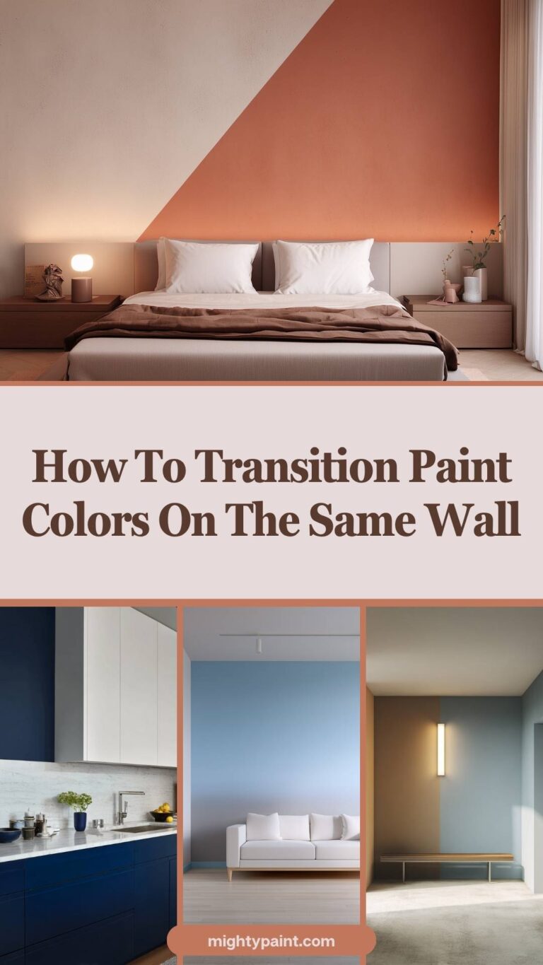 How To Transition Paint Colors On The Same Wall: A Seamless Guide