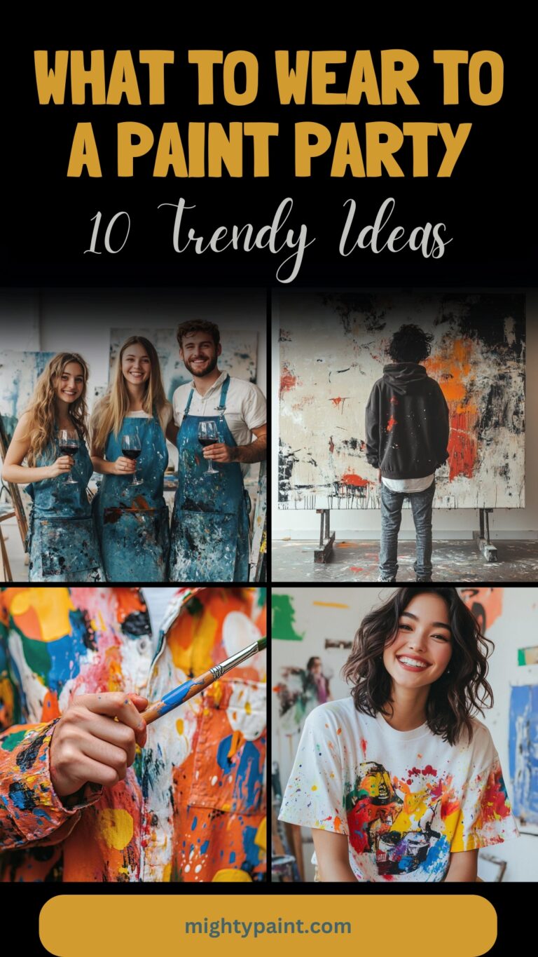 10 Perfect Outfit Ideas for Your Next Paint Party