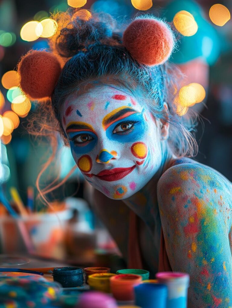 How To Paint A Clown Face On Yourself: A Fun and Easy Step-by-Step Guide