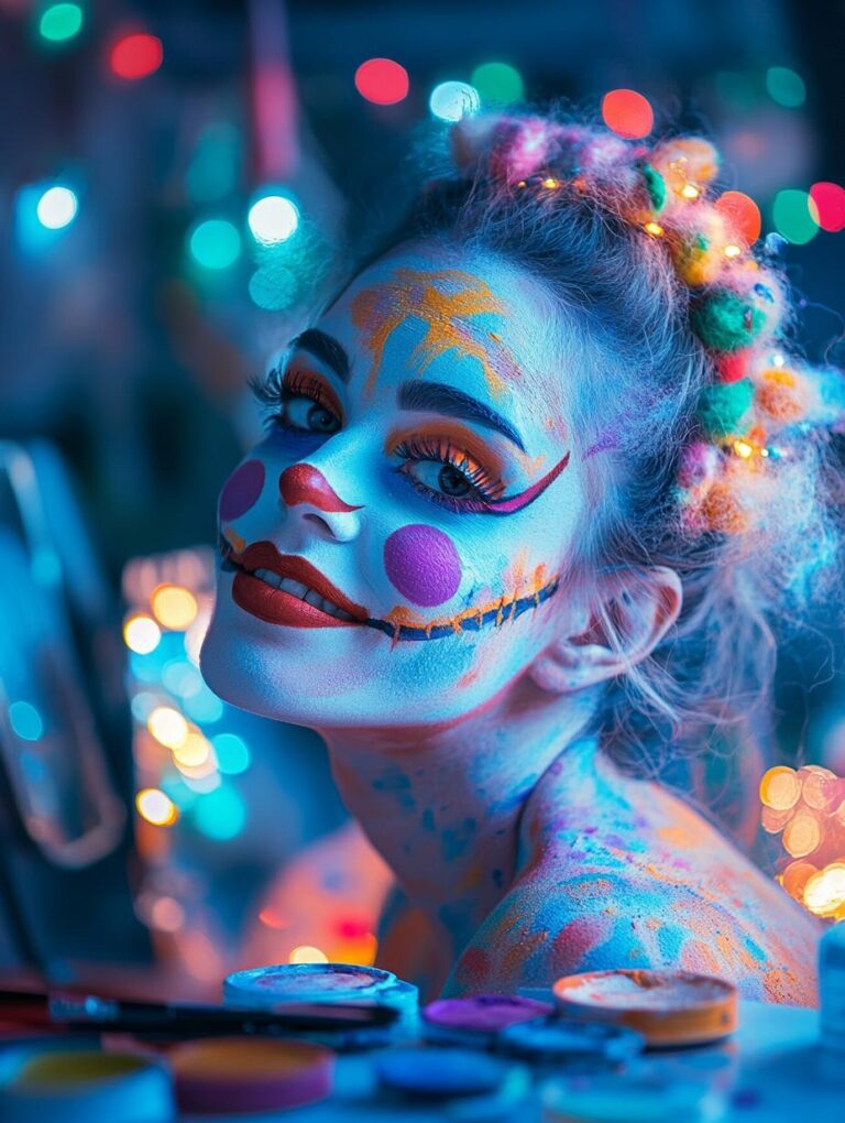 How To Paint A Clown Face On Yourself: A Fun and Easy Step-by-Step Guide