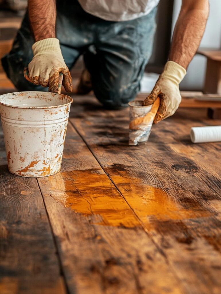 How To Remove Paint From Wood Floor