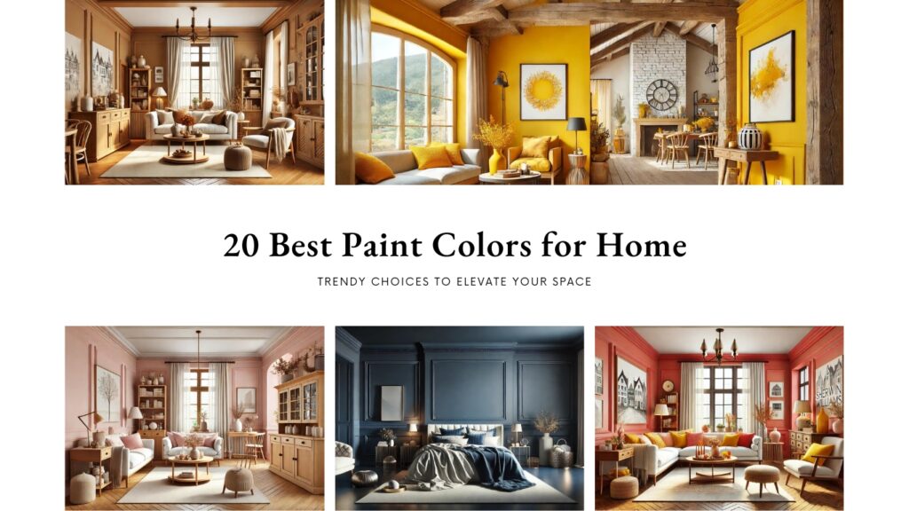 20 Paint Colors That Will Transform Your Home in 2025