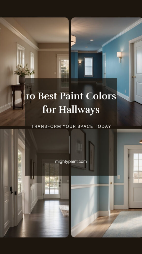 10 Best Paint Colors to Make Your Hallway Shine