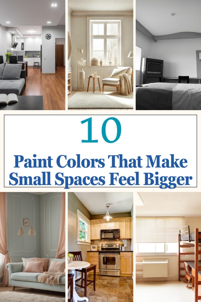 10 Paint Colors That Make Small Spaces Feel Bigger