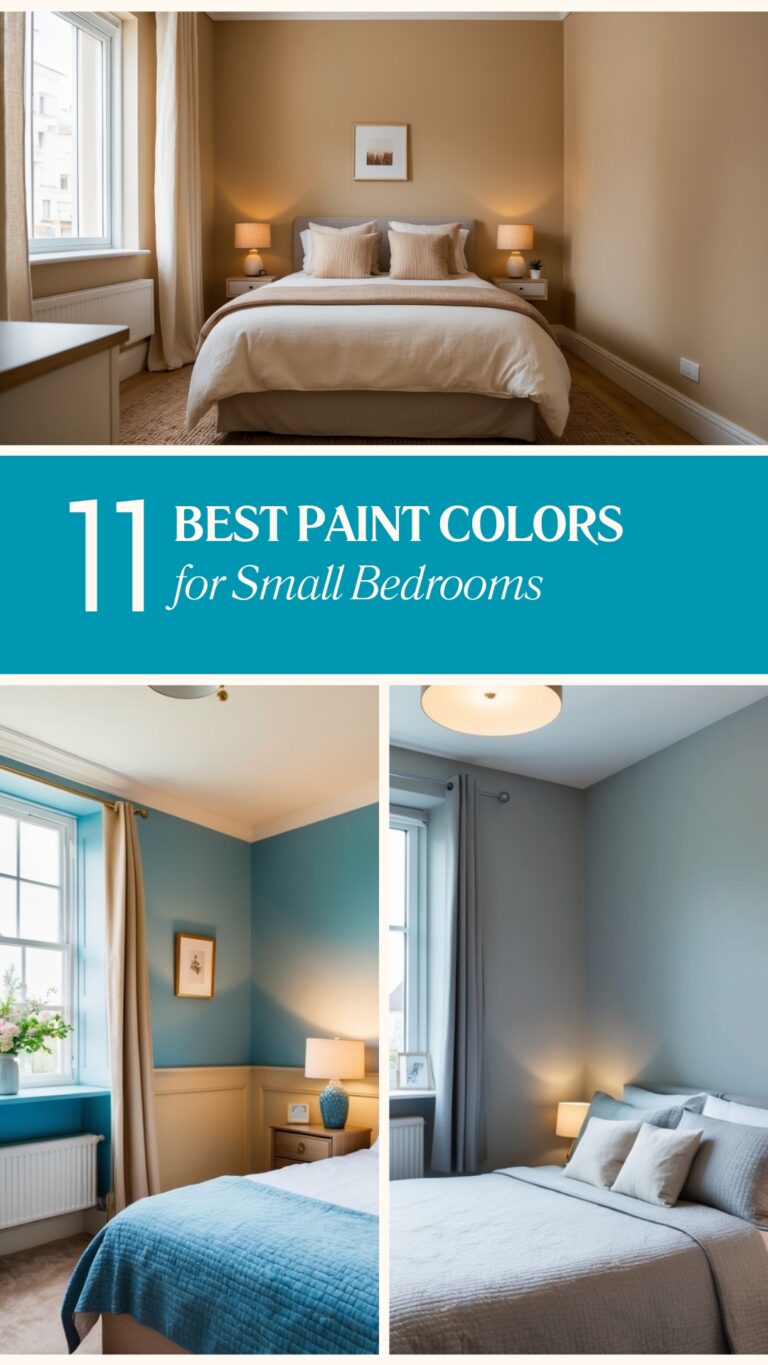 Make Your Small Bedroom Shine with These 11 Best Paint Colors