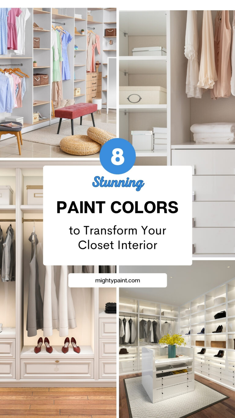 8 Stunning Paint Colors to Transform Your Closet Interior
