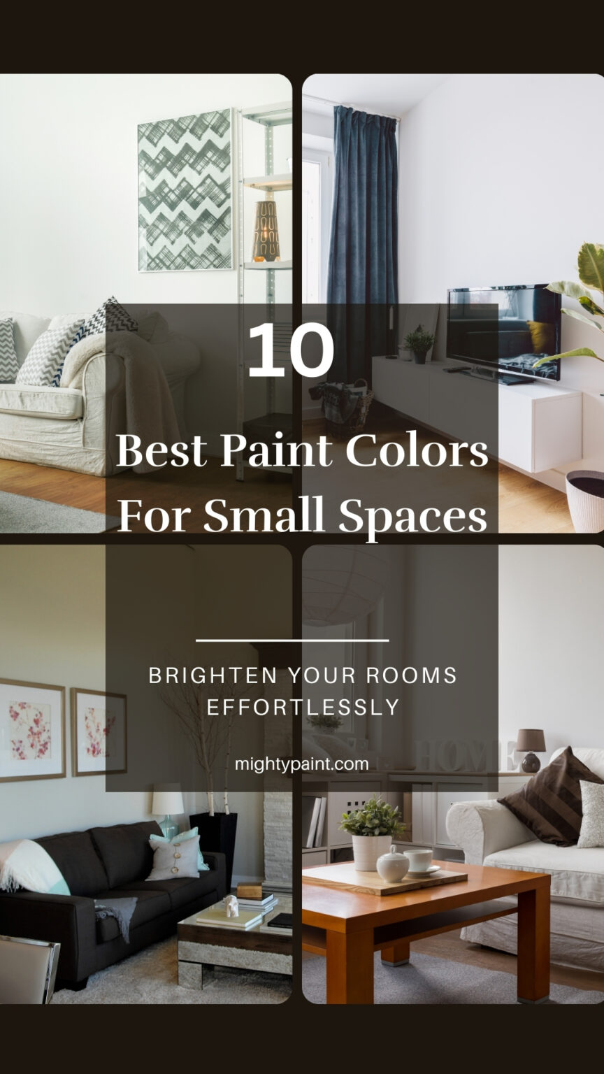 10 Paint Colors That Make Small Spaces Feel Bigger