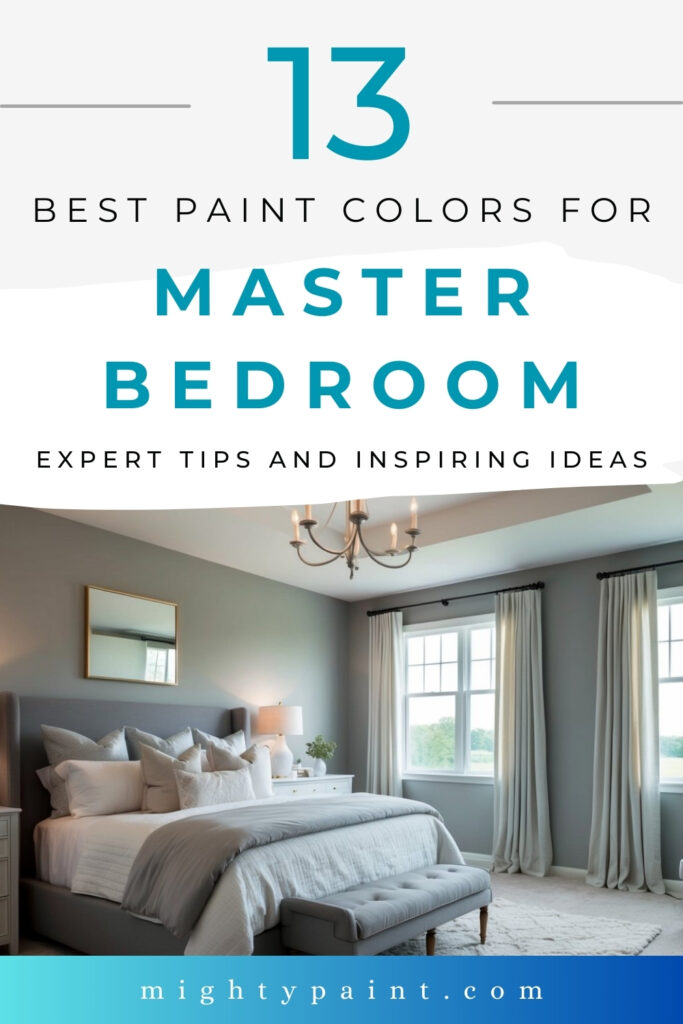Create Your Dream Master Bedroom with These 13 Stunning Paint Colors