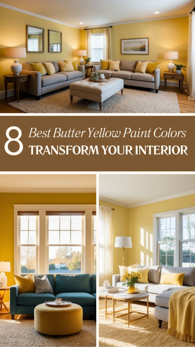 Transform Your Interior with These 8 Beautiful Butter Yellow Paints