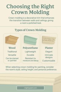 How to Paint Crown Molding on Wall: Quick and Easy Tips