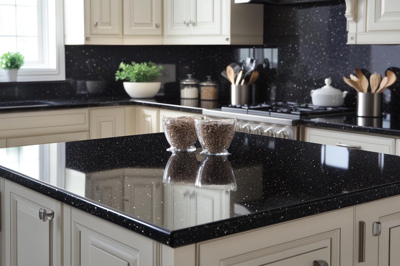 7 Perfect Colors to Complement Black Granite Countertops