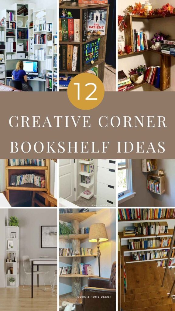 12 Corner Bookshelf Ideas to Maximize Space and Style in Your Home