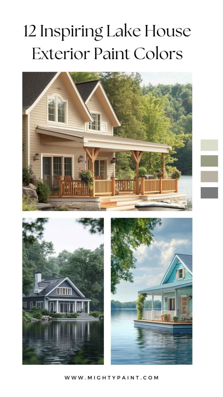 12 Inspiring Lake House Exterior Paint Colors to Elevate Your Retreat