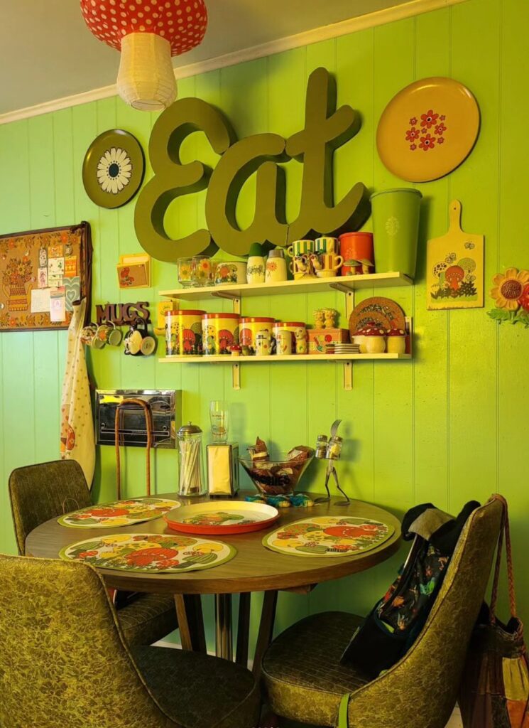 How to Create a Kitsch-Inspired Kitchen with Vintage Paint Colors