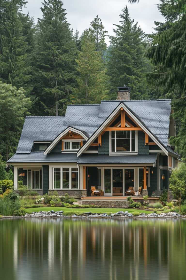 12 Inspiring Lake House Exterior Paint Colors to Elevate Your Retreat