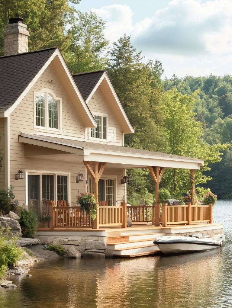 12 Inspiring Lake House Exterior Paint Colors to Elevate Your Retreat