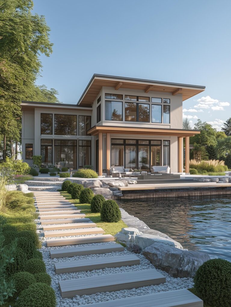 10 Modern Lake House Color Schemes for a Fresh New Vibe