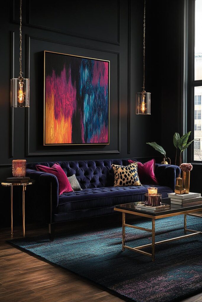 7 Dark Paint Colors That Bring Western Gothic Charm to Your Home