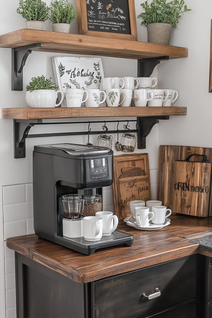 DIY Café Corners: Paint and Decor Ideas to Create Your At-Home Coffee ...
