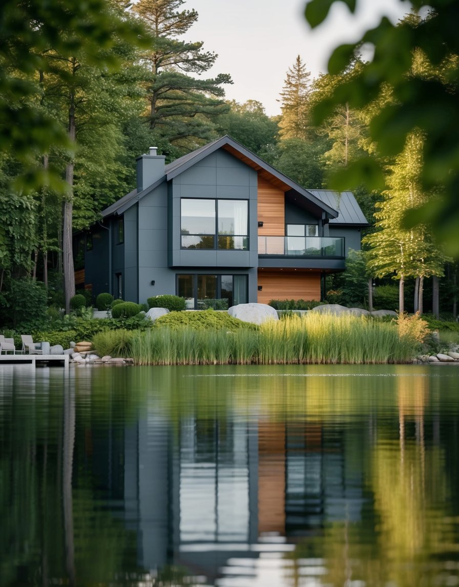 10 Modern Lake House Color Schemes for a Fresh New Vibe