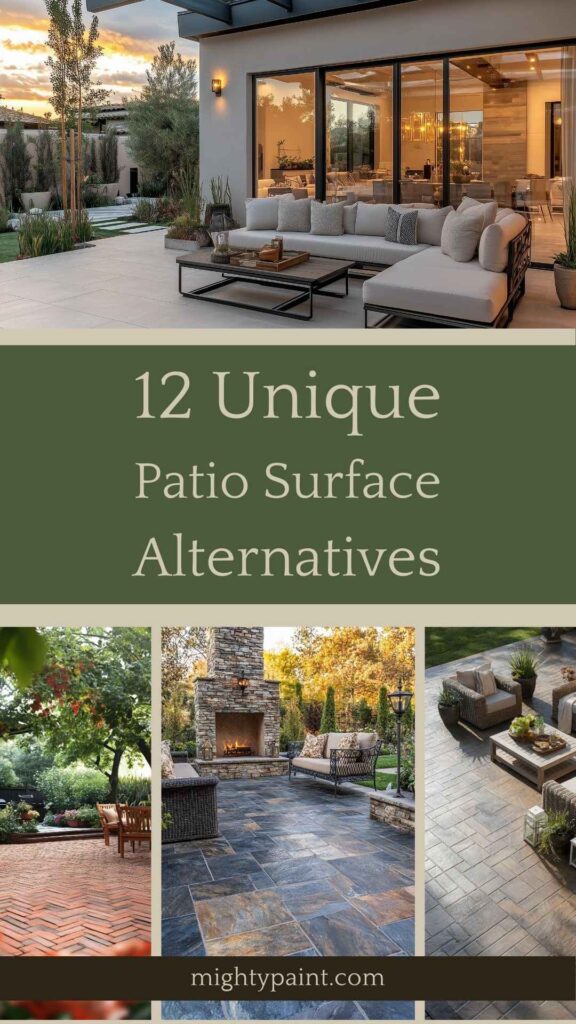 12 Unique Patio Surface Alternatives: Transform Your Outdoor Space