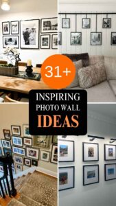 31+ Inspiring Photo Wall Ideas to Personalize Your Space