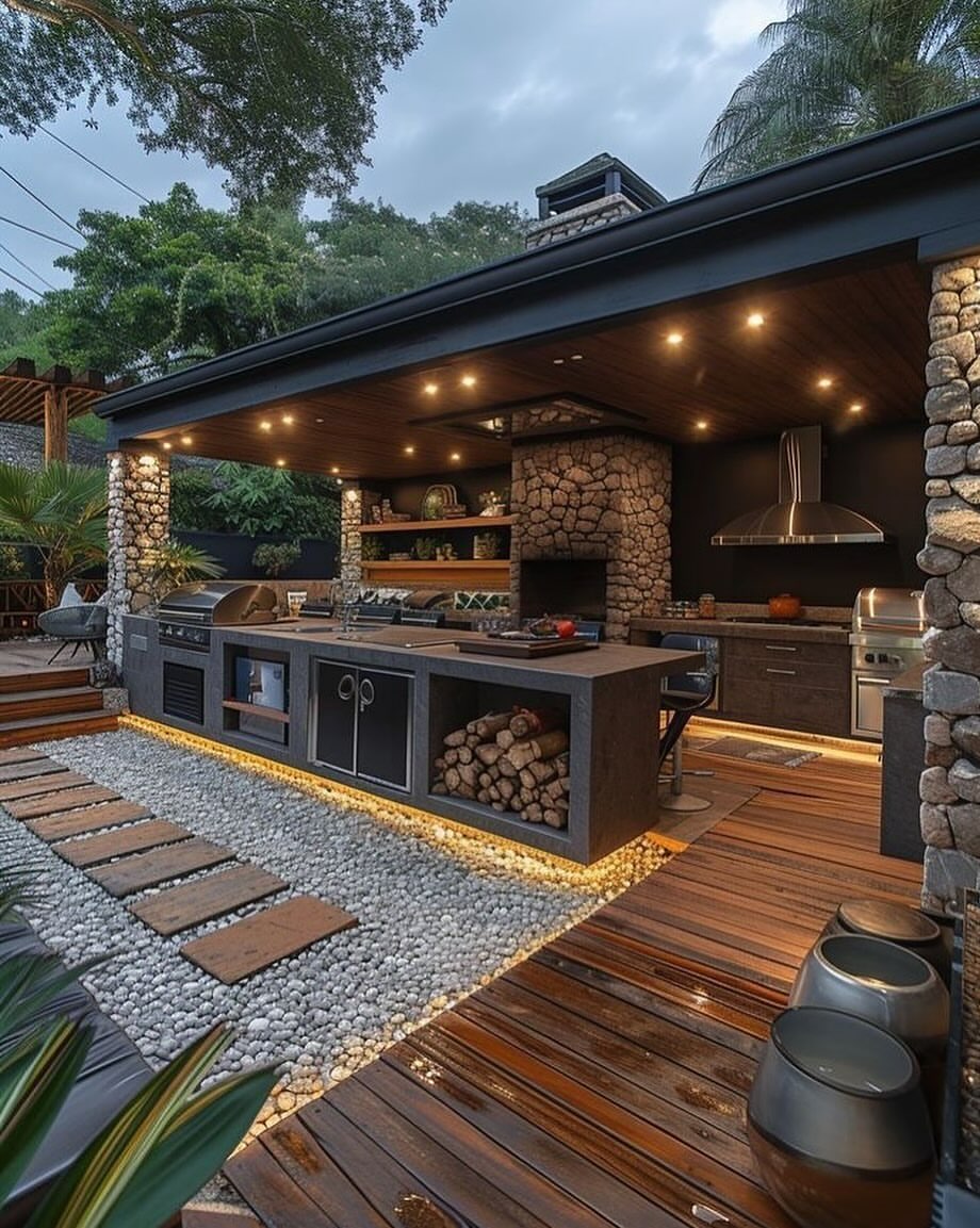 28 Modern Outdoor Kitchen Ideas: [Design Inspirations for Your Home]