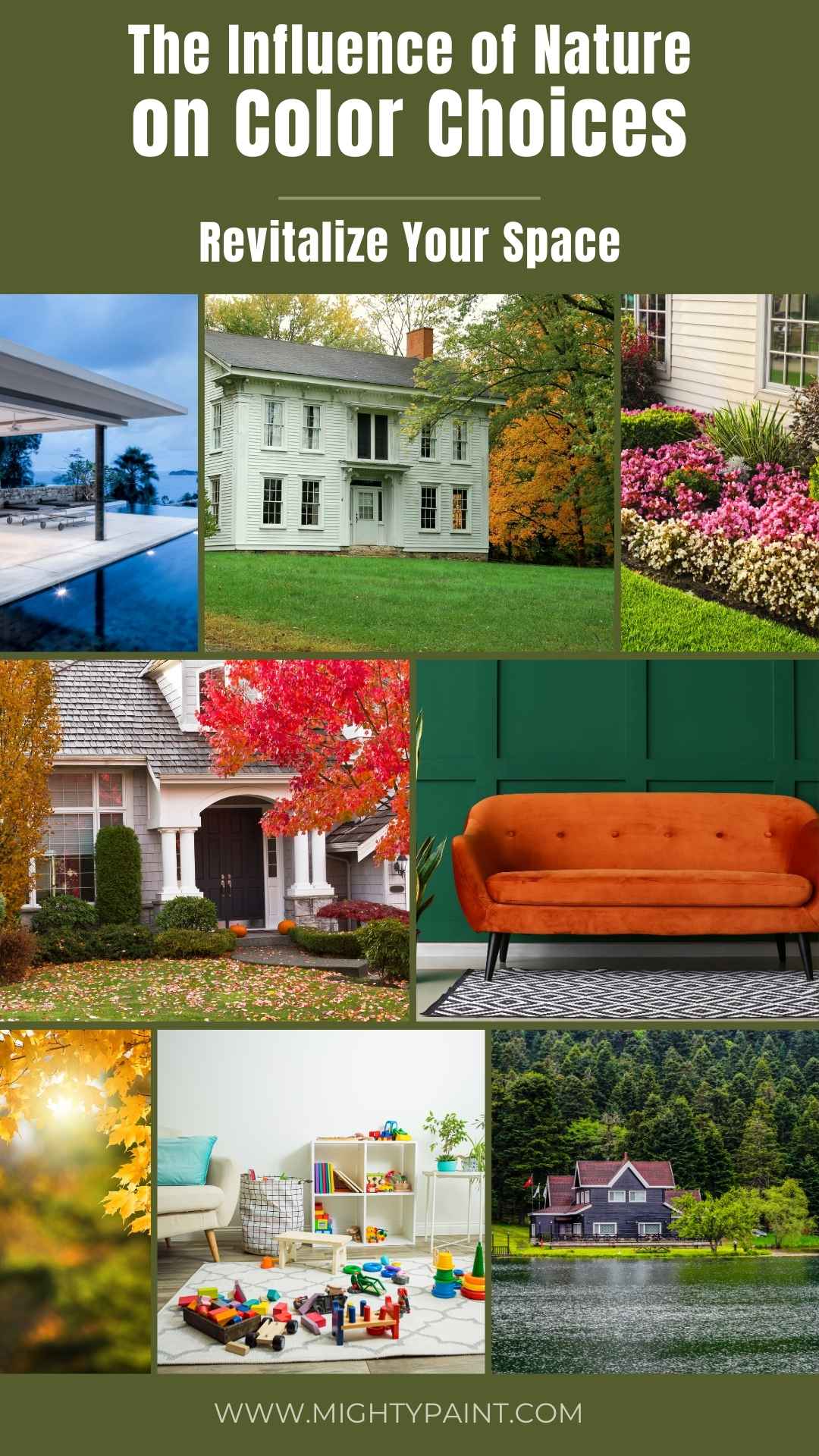 The Influence of Nature on Color Choices: Revitalize Your Space