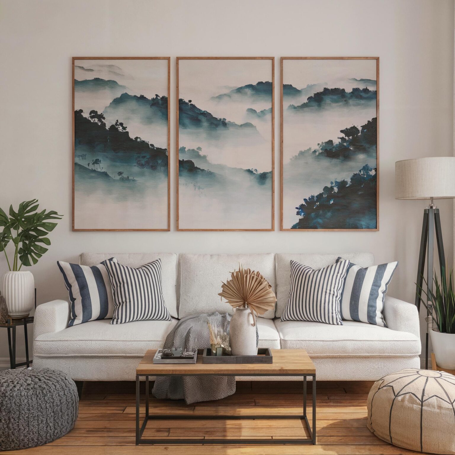 7 Wall Ideas For Japandi Style Living Room: Transform Your Space