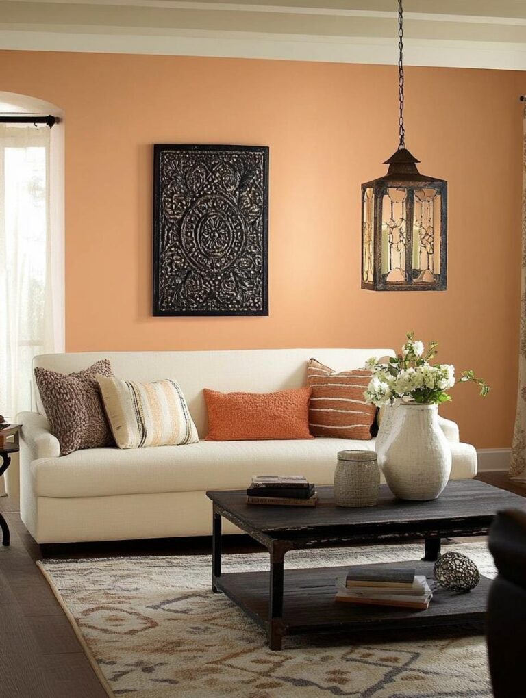 20 Serene Accent Wall Colors for a Peaceful Living Room