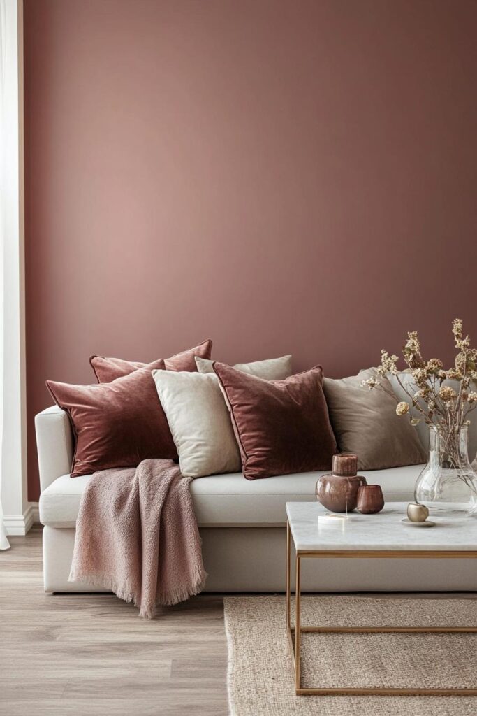 20 Serene Accent Wall Colors for a Peaceful Living Room