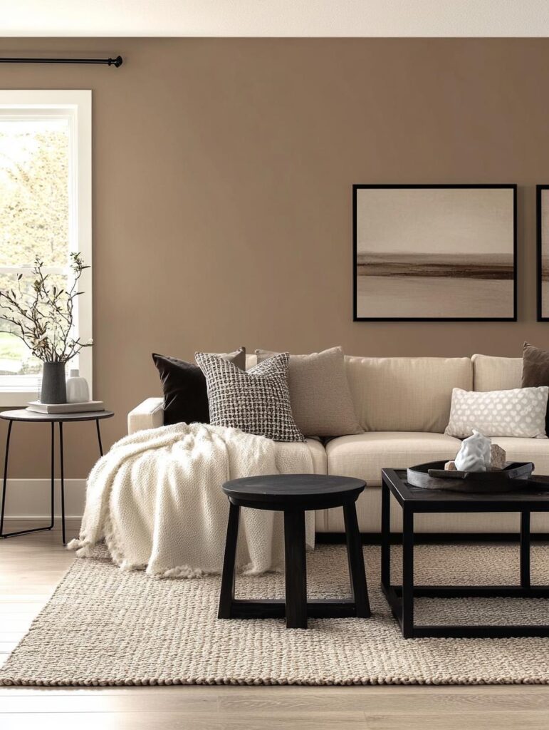 20 Serene Accent Wall Colors for a Peaceful Living Room