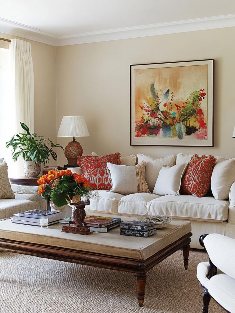 20 Serene Accent Wall Colors for a Peaceful Living Room
